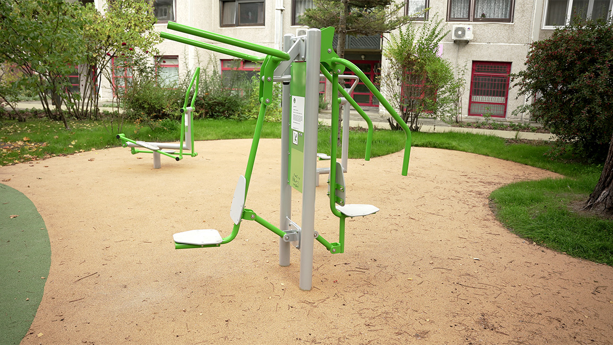 Kondipark építés parkokba, irodaházakba - Parkfenntartó