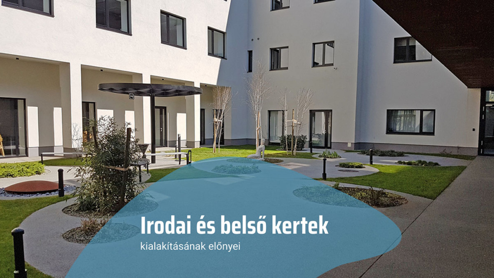Irodai és belső kertek kialakítása - tervezéstől a kivitelezésig